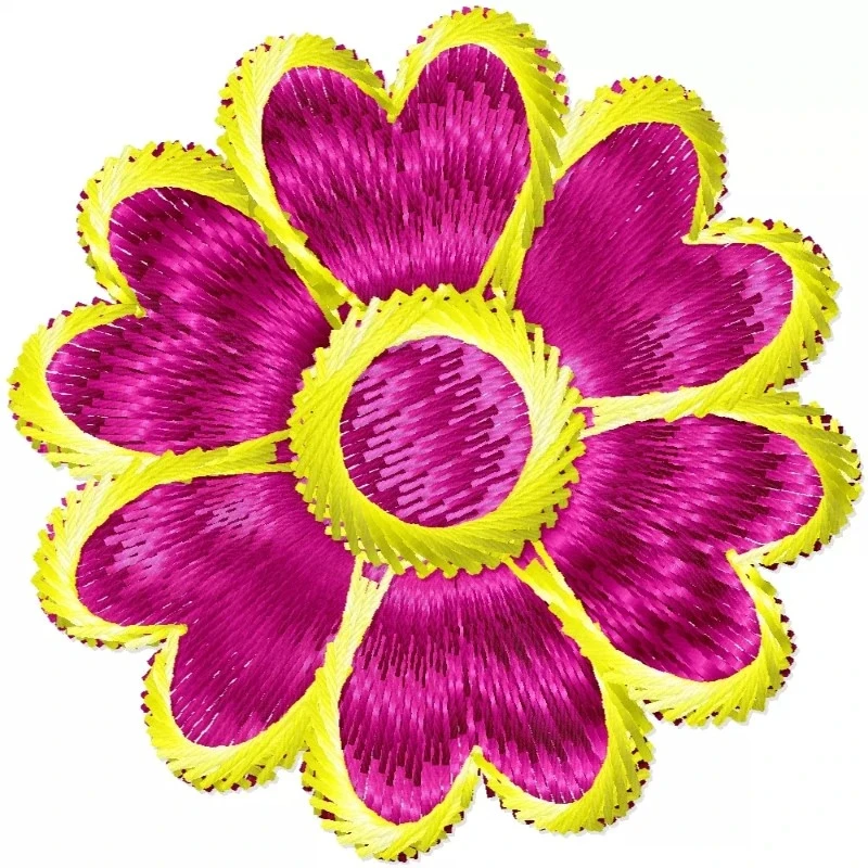 Freebie Seamless Outline Embroidery Border Design