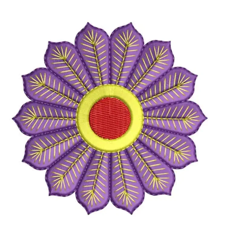 10 Floral Machine Embroidery Designs